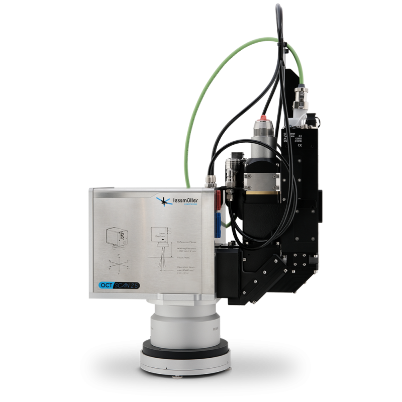 Laser weld quality monitoring system OCT for laser welding